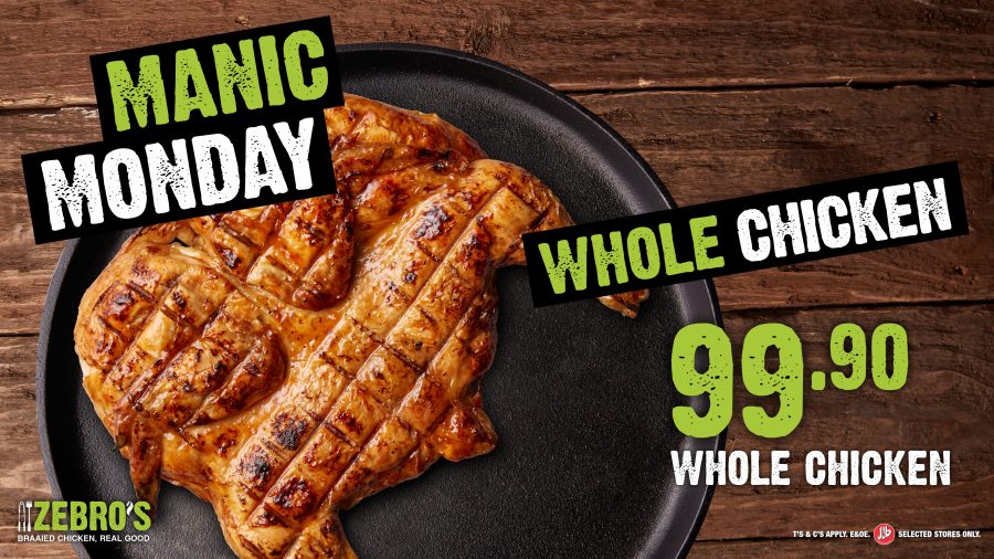 Zebro's Promotions - Grilled Chicken Specials
